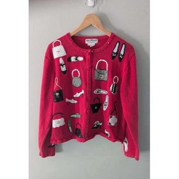 Jack B Quick | Sweaters | Vintage Jack B Quick Cardigan Sweater Cotton ...
